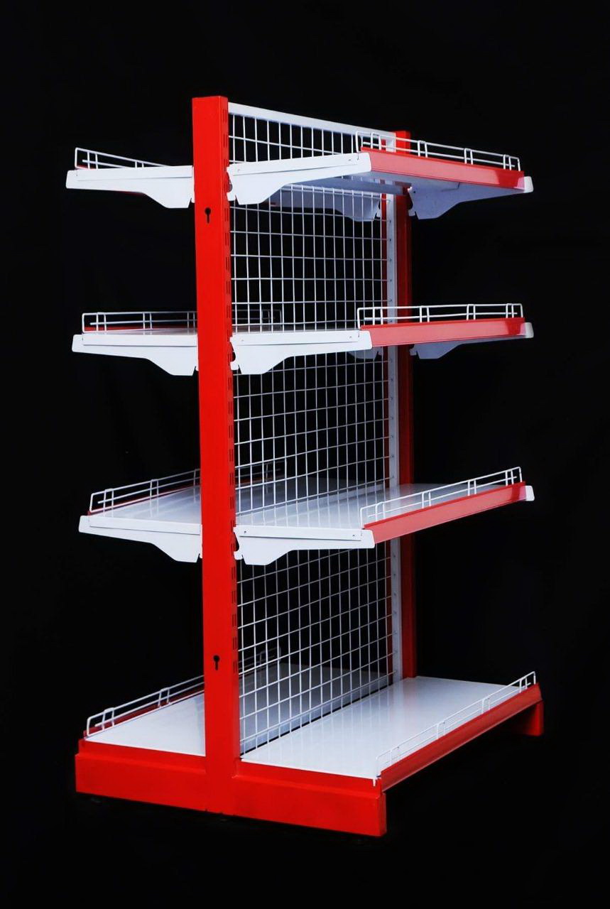 Rak gondola double | Rak Minimarket | Rak Supermarket