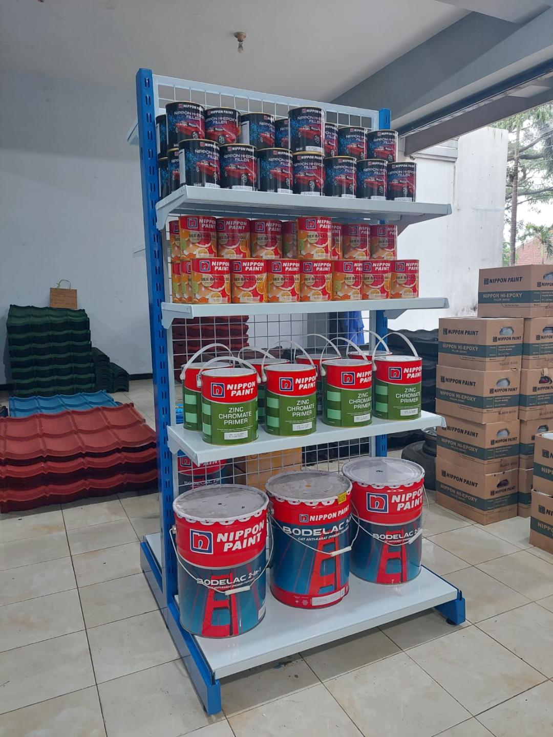 Rak Gondola untuk bahan bangunan | Artikel | Rak Supermarket