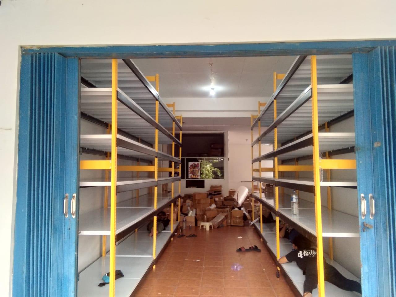 Rak Gudang Medium Storage Tiang Kuning | Rak Gudang | Rak Supermarket