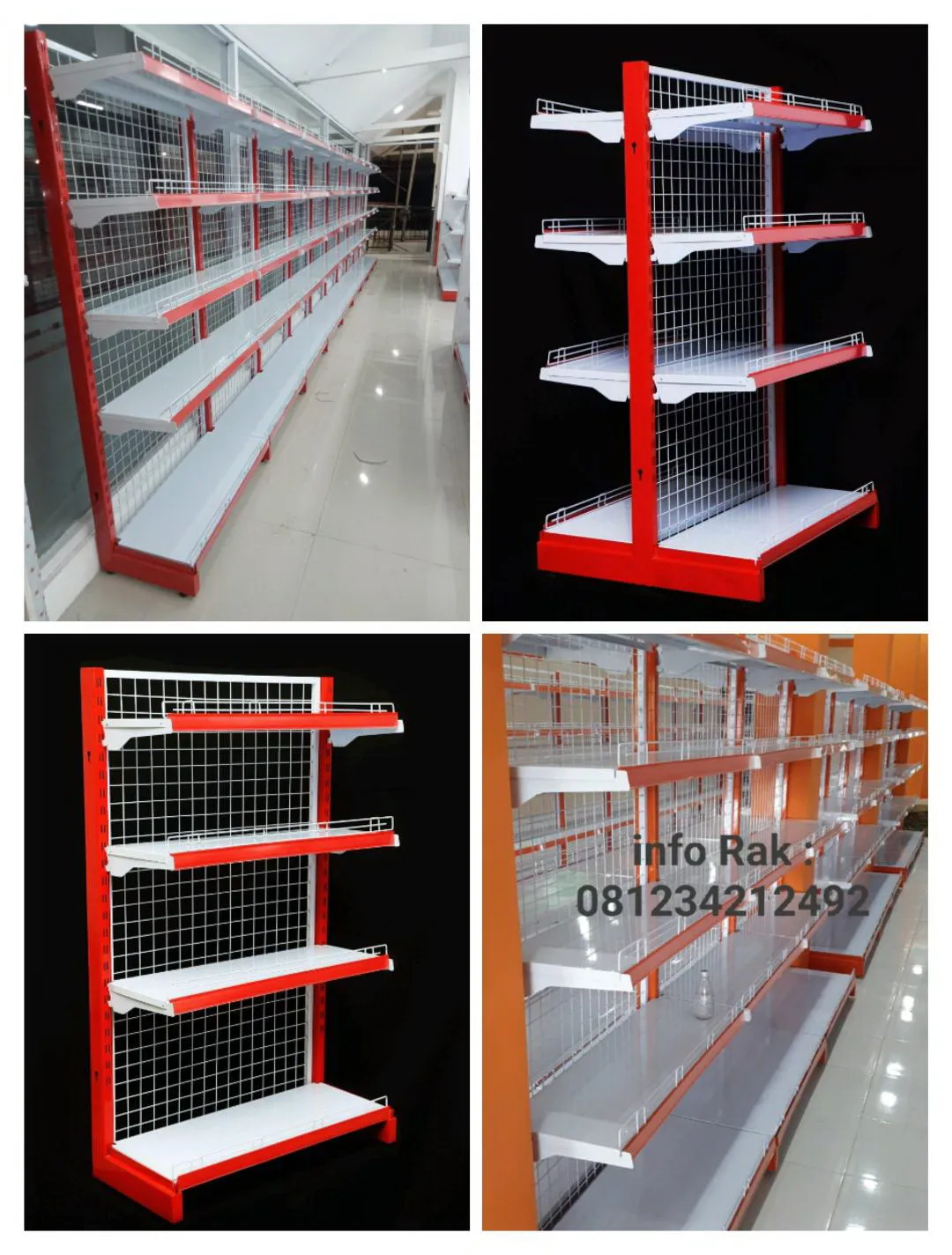 Berbagai Ukuran rak gondola minimarket | Artikel | Rak Supermarket