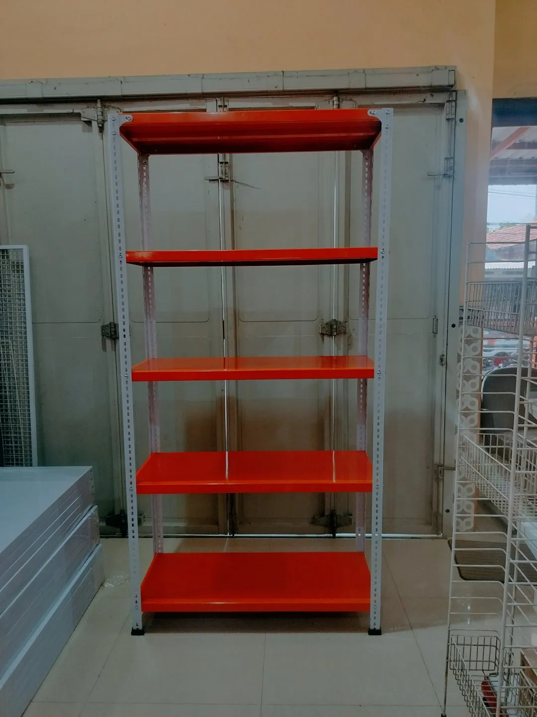 Rak Serbaguna Orange | Rak Gudang | Rak Supermarket