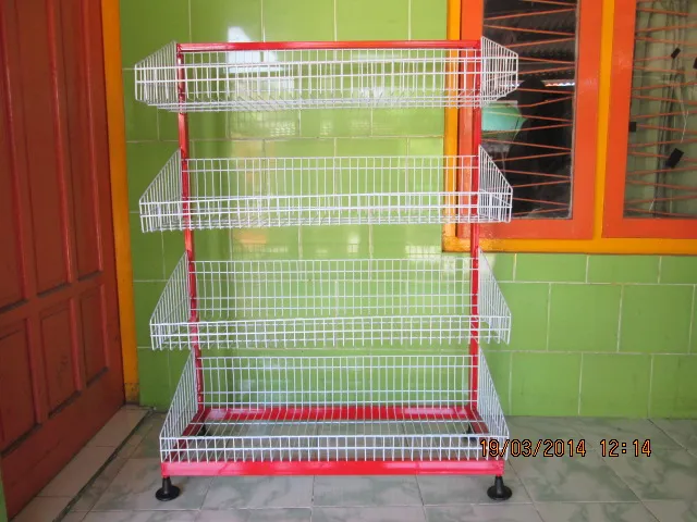 Rak Snack A02 | Rak Snack dan Roti | Rak Supermarket