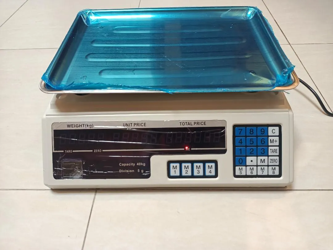 Timbangan Digital 40 kg | Artikel | Rak Supermarket