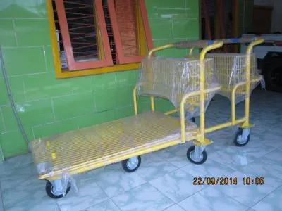 Trolley barang 200 Kg | Trolley | Rak Supermarket